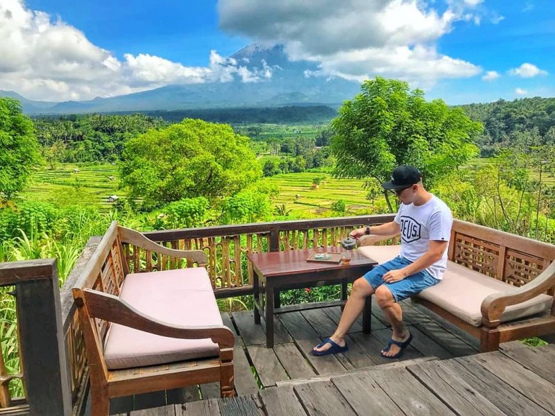 35+ Cafe di Ubud View Bagus, Unik, Instagrammable!